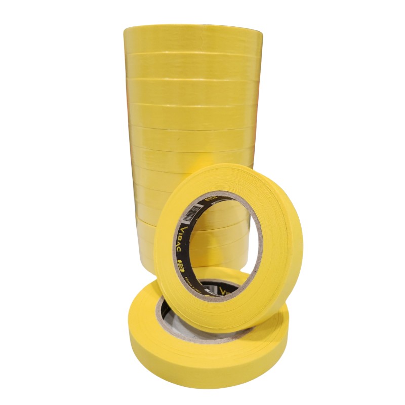 Masking Tape 3/4" Yellow Automotive CASE 48 ROLLS | Orion Automotive ...